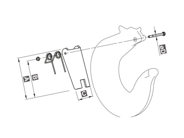 Safety Latch Kit - ELD Hooks | Townley Drop Forge